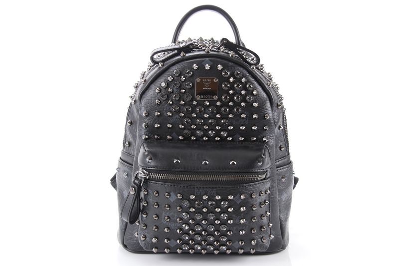 MCM Rucksack Stark Mini Schwarz Canvas