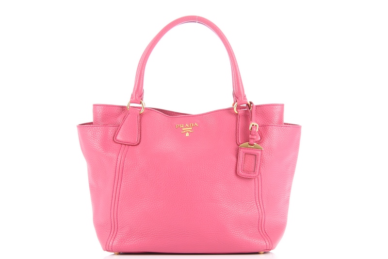 Prada Handtasche rosa peonia Pfingstrose Hirschkalbsleder BN2435