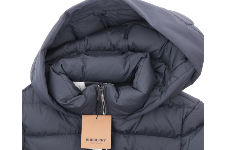 Burberry Mantel Daunenmantel Newbridge Short Navy Blau Gr. L