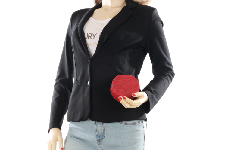 Louis Vuitton Ecrin MM Rot Epi M48217