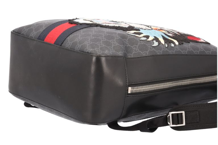 Gucci Rucksack GG Supreme Canvas Angry Cat 478324