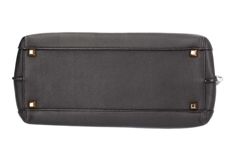 MCM Milla Medium Two Way Bag Schwarz Leder