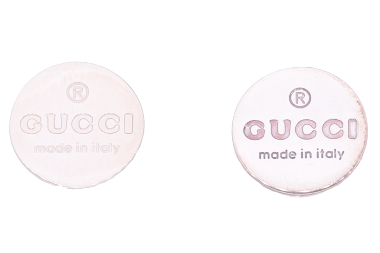 Gucci GG Ohrstecker Silber 925 rund