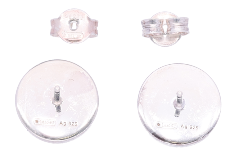 Gucci GG Ohrstecker Silber 925 rund