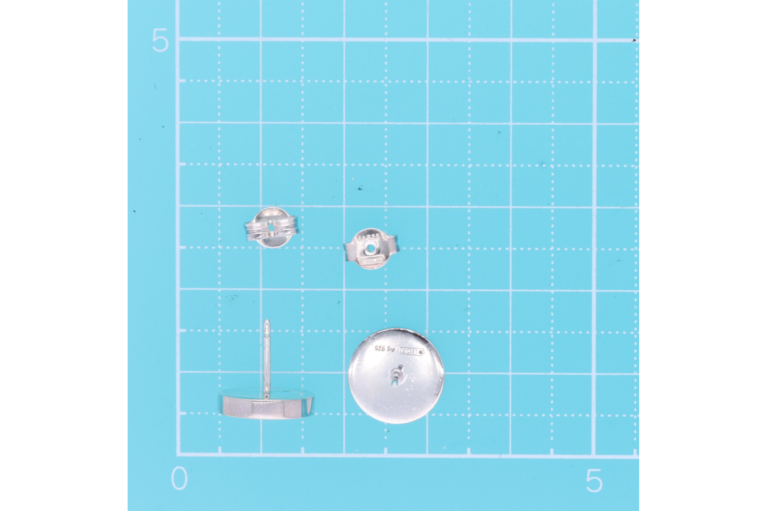 Gucci GG Ohrstecker Silber 925 rund