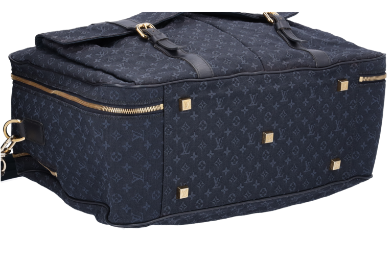 Louis Vuitton Claudine clodine Blau Mini Lin / Idylle M42331