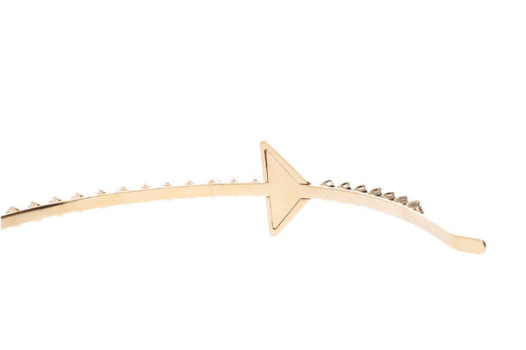 Prada Haarband Gold 95897